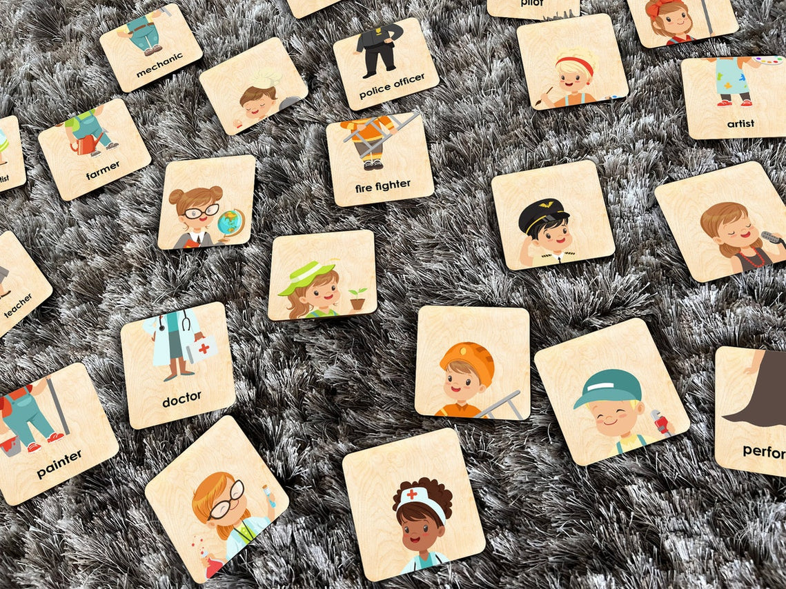 MEMORY GAME- Professions– Bush Acres